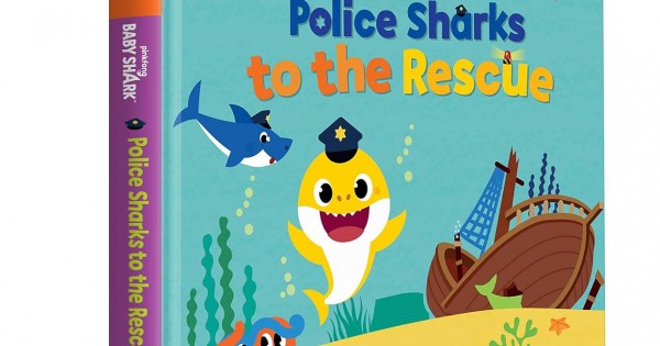 Pinkfong Baby Shark - Police Sharks To The Rescue : Padded Story Books