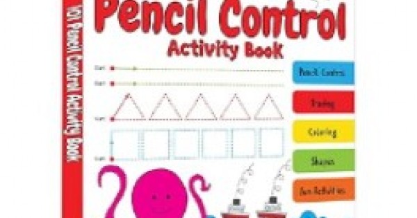 101 Pencil Control Activity Book: Tracing Practise Book